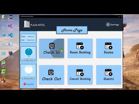 Hotel Reservation System With Source Code | JavaFX