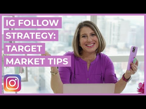 Instagram Follow Strategy (HOW TO FIND YOUR TARGET MARKET ON IG)