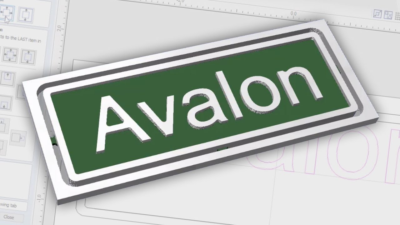 Avalon Nameplate | Getting Started | V9