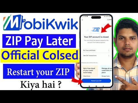 Mobikwik ZIP Pay Later Officially Closed 2025 | Mobikwik zip Limit Colsed |