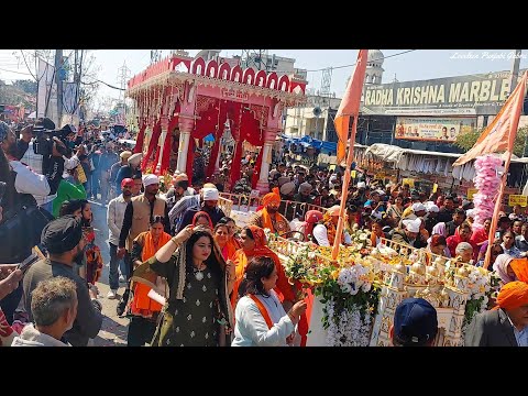 Guru Ravidas Jyanti 2024 Jalandhar| 647th Gurupurb Shobha Yatra Jalandhar Part 2 Shobha Yatra
