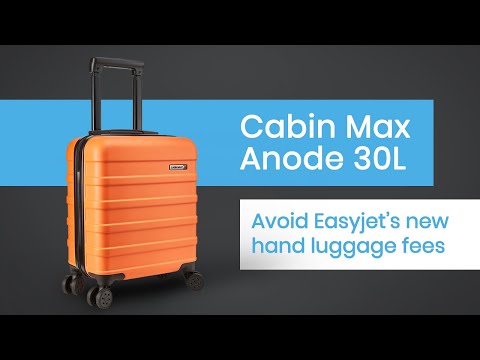 Cabin Max Anode 30L Underseat Case - 45x36x20 cm Avoid Hand Luggage Fees on Easyjet