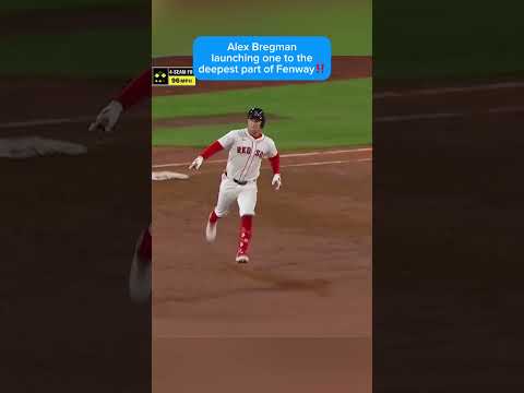 Alex Bregman To The DEEPEST Part of Fenway