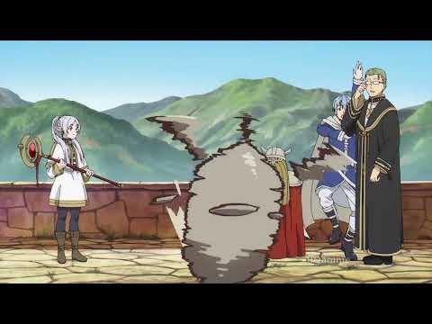 Frieren's Golem Break Dancing