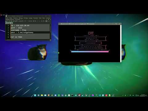 FREE C2 2025 ! TRY CAT C2 / BOTNET / API / C2