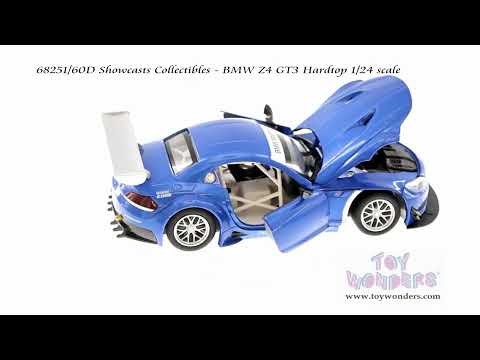 68251/60D Showcasts Collectibles - BMW Z4 GT3 Hardtop. 1:24 scale