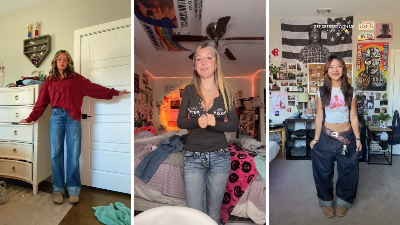 GDWM for School | Get Dressed With Me TikTok Compilation