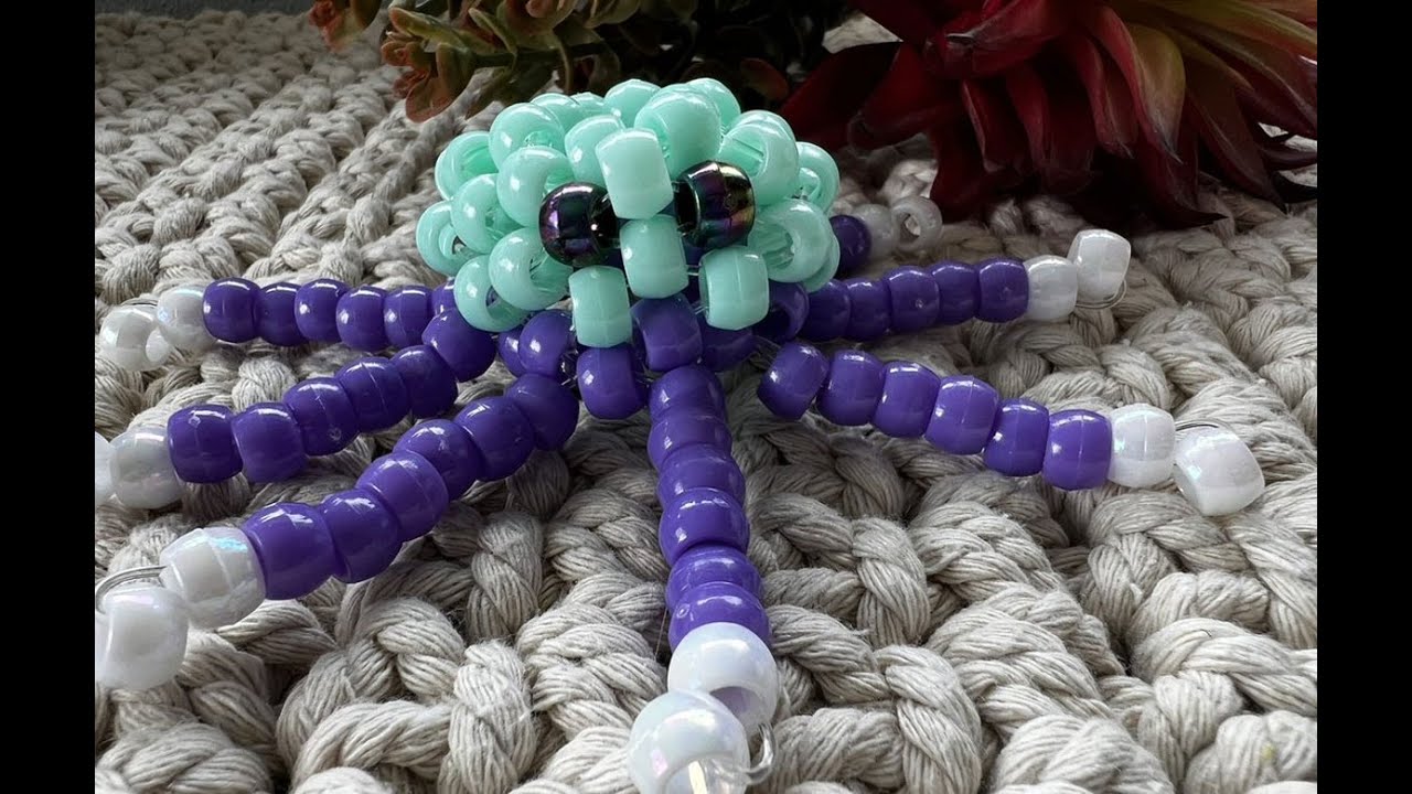 Kids Crafts! Make a 3D Octopus with Pony Beads. Learn how from Craft Warehouse