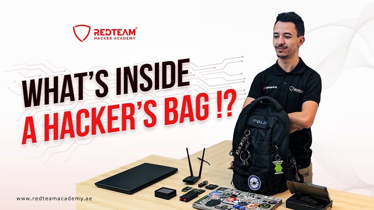 Unlocking the Hacker's Secret Bag: Peek inside and discover the essentials | Redteam Hacker Academy