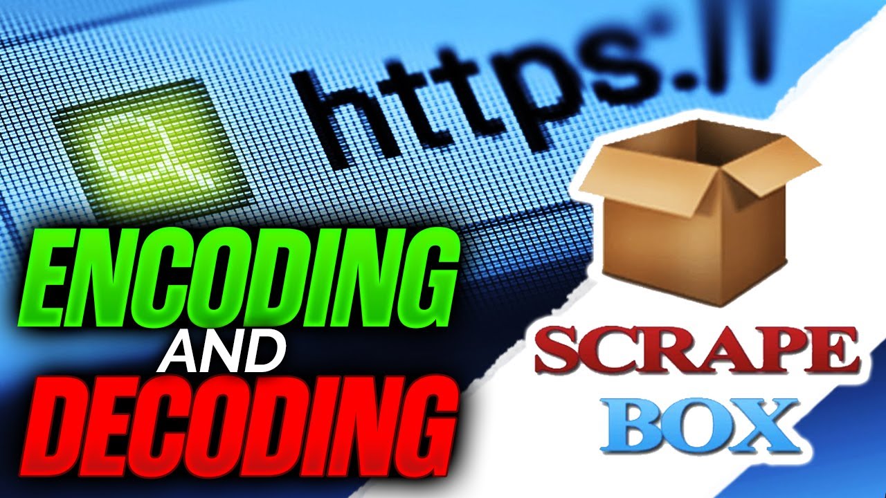 Encoding and Decoding URLs in Software - Using Scrapebox