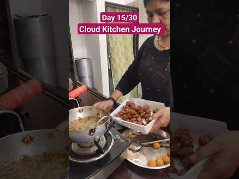 Day 15/30 A day in Cloud Kitchen|Ghar se shuru kiya cloud kitchen #cloudkitchen #dailyvlog