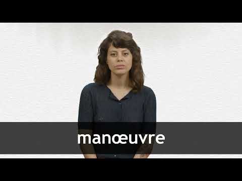 English Translation of “MANŒUVRE” | Collins French-English Dictionary