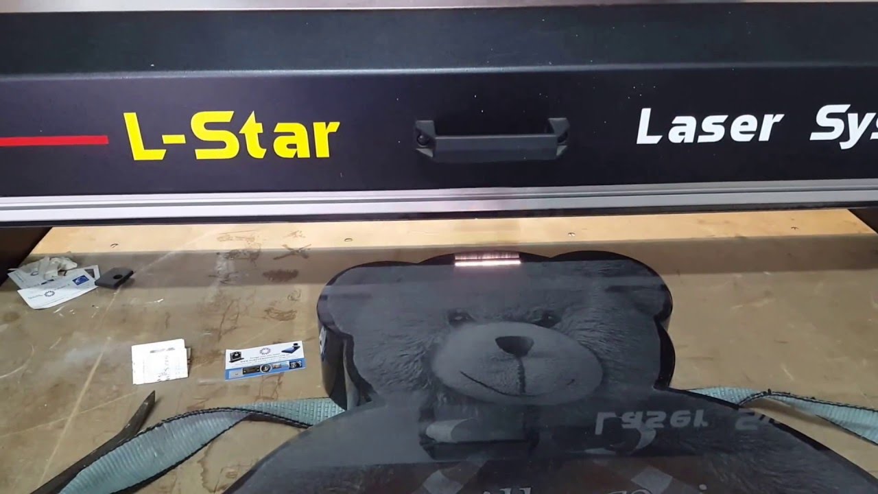 Teddy Bear Laser Etched Black Granite Headstone