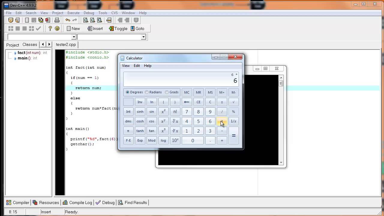 C Tutorial #18-Recursion and better if-assignment