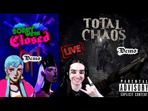 😈LIVE Sorry We're Closed (Demo) - Your Sweet 666 & Total Chaos (Demo) - Self-Harm & Depression