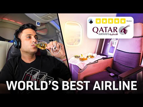 Qatar Airways Business Class ✈️ Delhi to Europe — Most Luxurious Flight Yet?