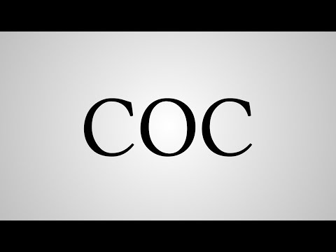 What Does "COC" Stand For?