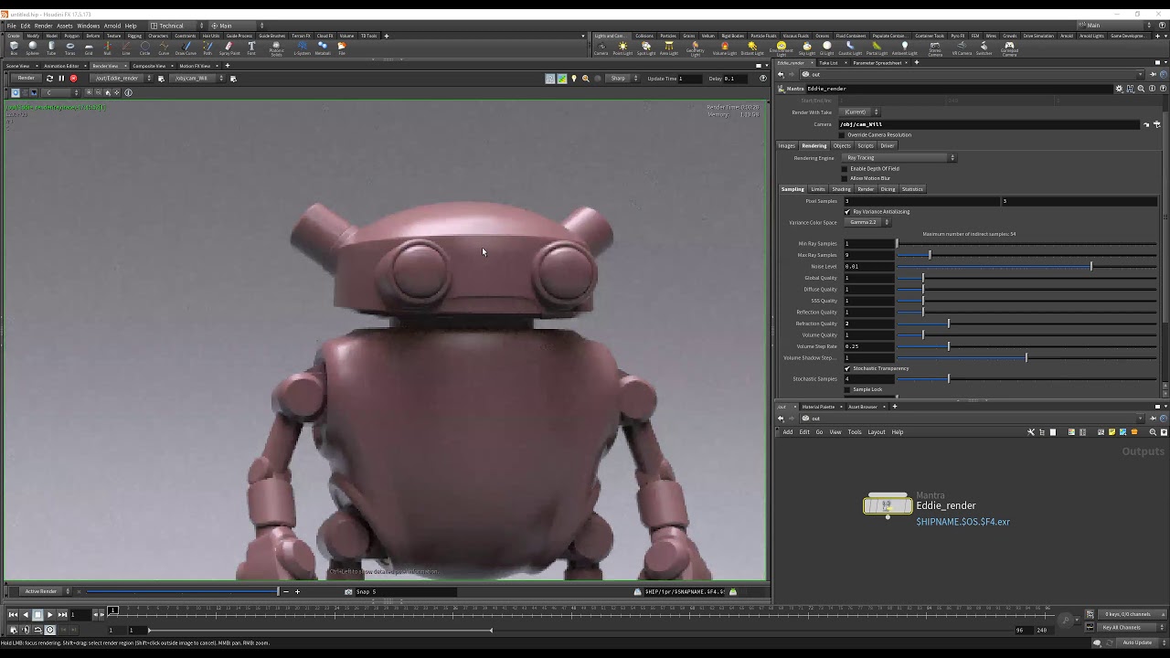 Houdini || Mantra Render Setup/Settings pt.2