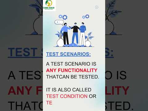 What is the difference between test scenarios, test cases and test script #test cases #testscripts