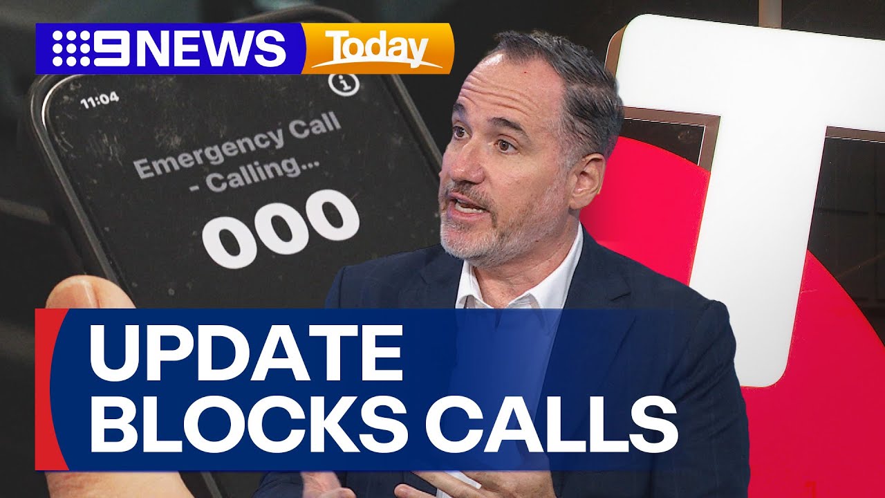 Telstra investigating glitch blocking phones from connecting to the network | 9 News Australia