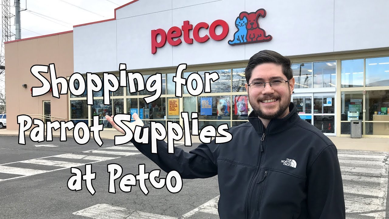 PETCO!? Can you get parrot supplies at petco?