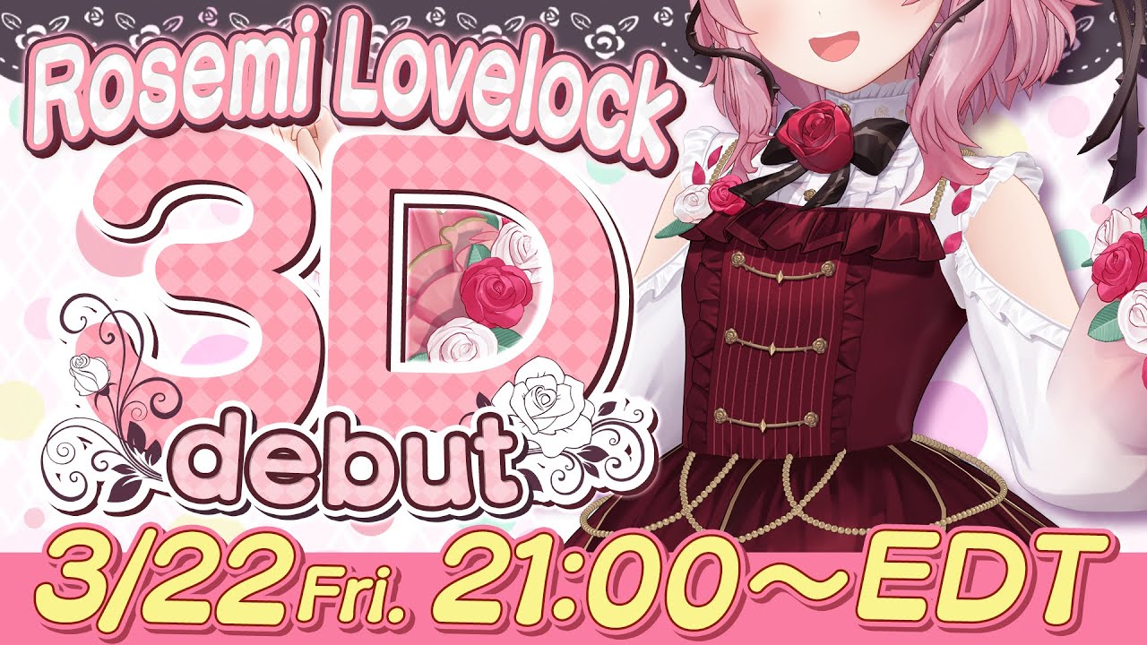 [Vtub] Rosemi Lovelock 3D披露直播 - 看板C_Chat - PTT網頁版