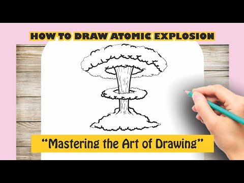 How To Draw A Nuke Step by Step || Nuclear Blast – I'm Youtuber ...