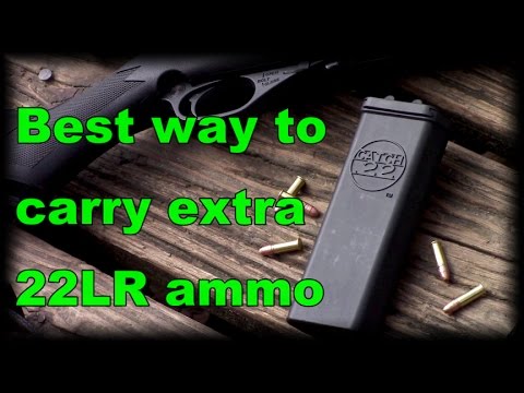 BEST way to carry 22LR or other rimfire ammo Catch22