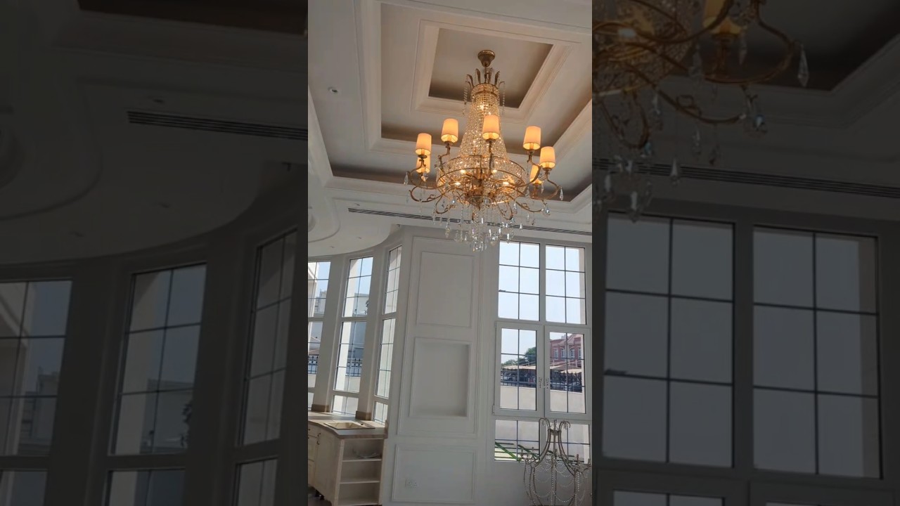 Spark in the Switch | Electrical Fault | Chandelier Fixing | A H Q BUILDING CONTRACTING CO LLC