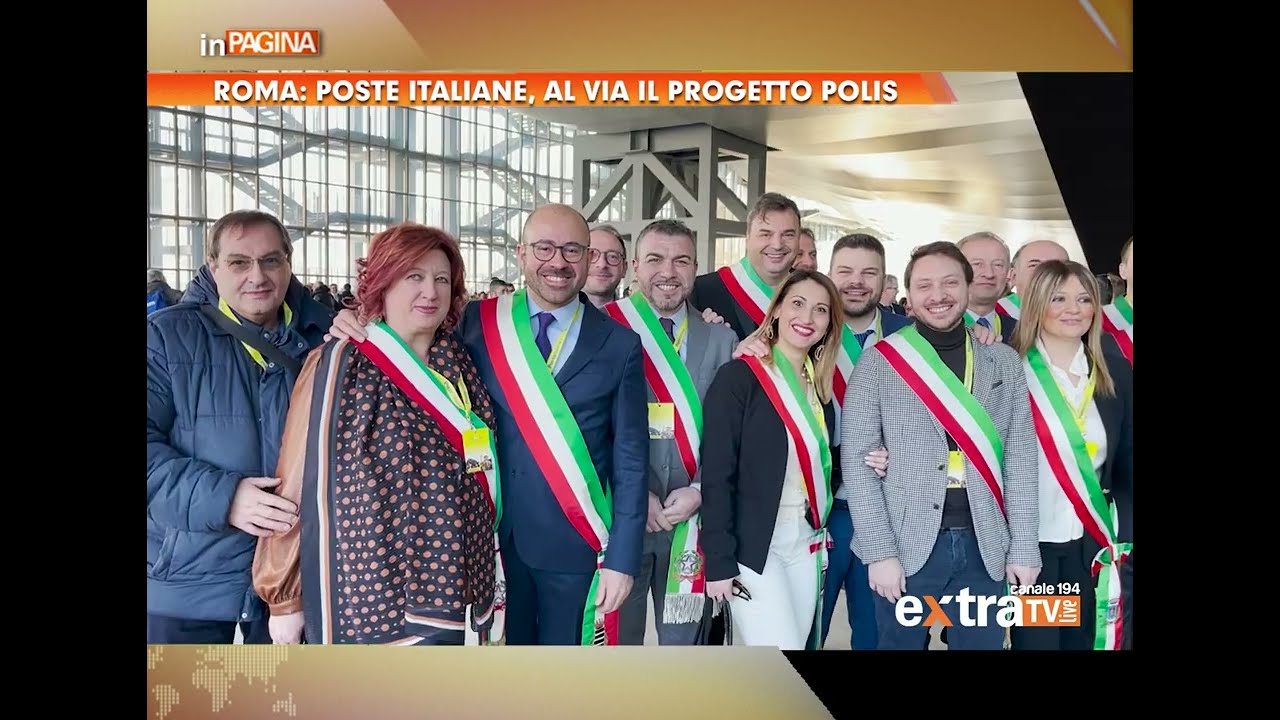 Roma: Poste Italiane, al via il progetto Polis (VIDEO) - ExtraTv Live