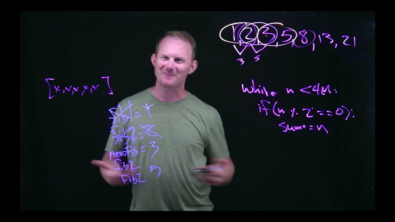 Project Euler #2 in Python - great way to improve your Python
