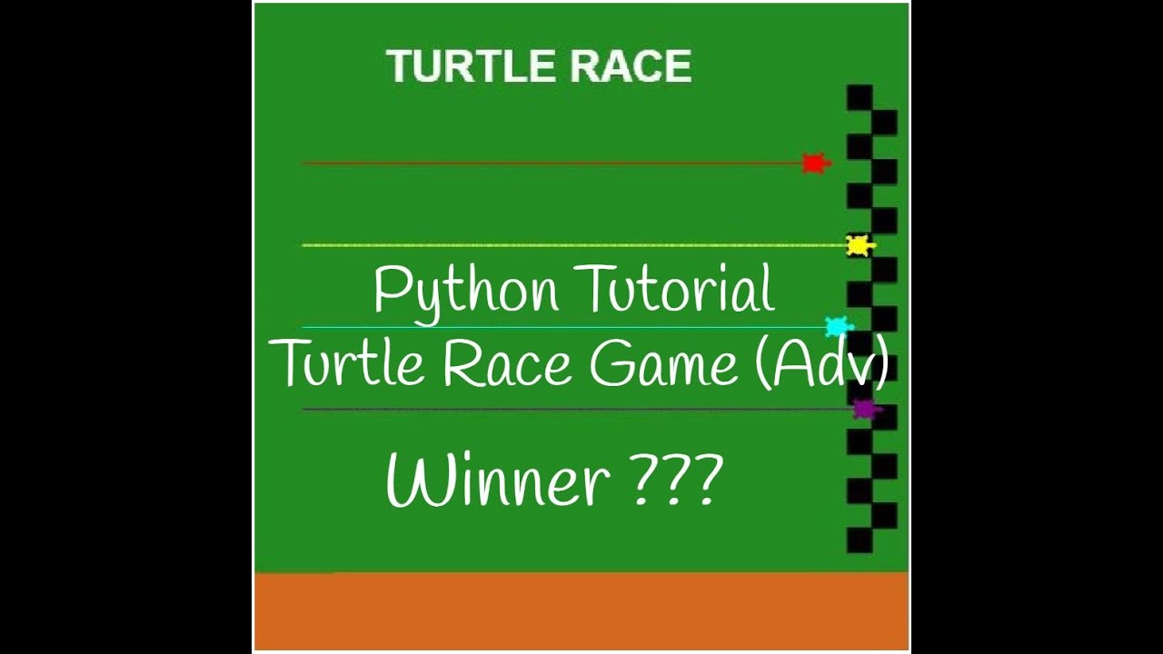 Python Tutorial | Python Turtle Race Game (Advanced)
