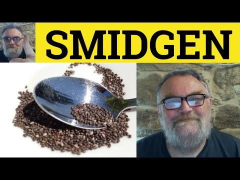 🔵 Smidgen Meaning - Smidgin Examples - Smidgeon Defined - Informal English Smidgen Smidgin Smidgeon