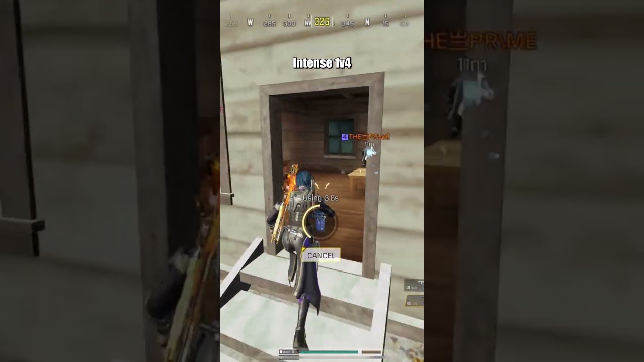 Intense 1v4 🔥😎 | CODM BR