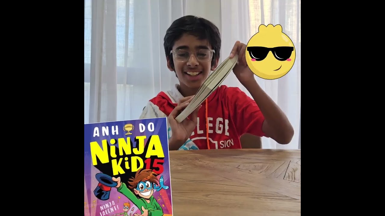 NiNJA KiD 15 - NINJA TALENT! BY ANH DO - FULL BOOK READ ALOUD By SidTheReadaroo!!
