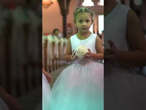 Adorable Flower Girls and Ring Bearers Walk Down the Aisle!
