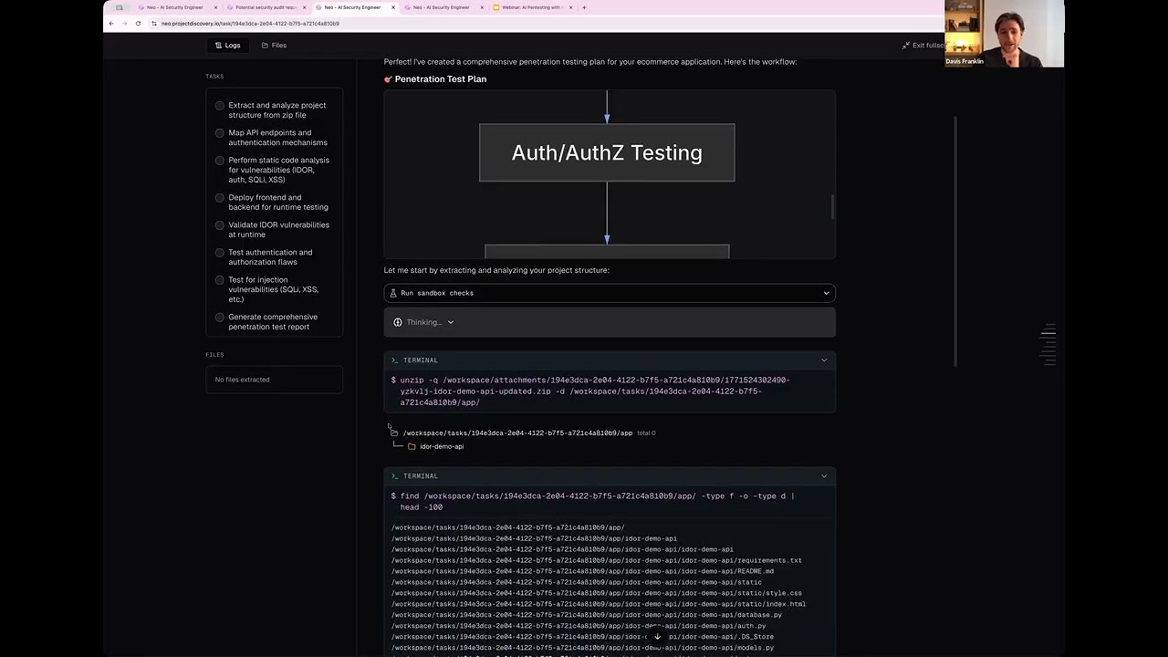 AI Pentesting with Neo Webinar