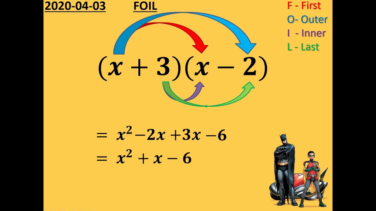 EHS Grade 9 Algebraic Expressions 3