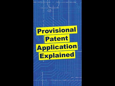 Provisional Patent Application #shorts