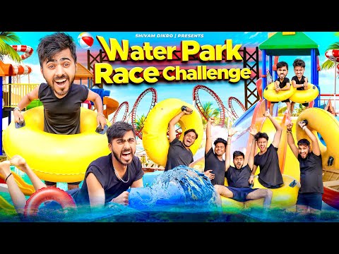 Water Park Race Challenge || TheShivam || Shivam Dikro