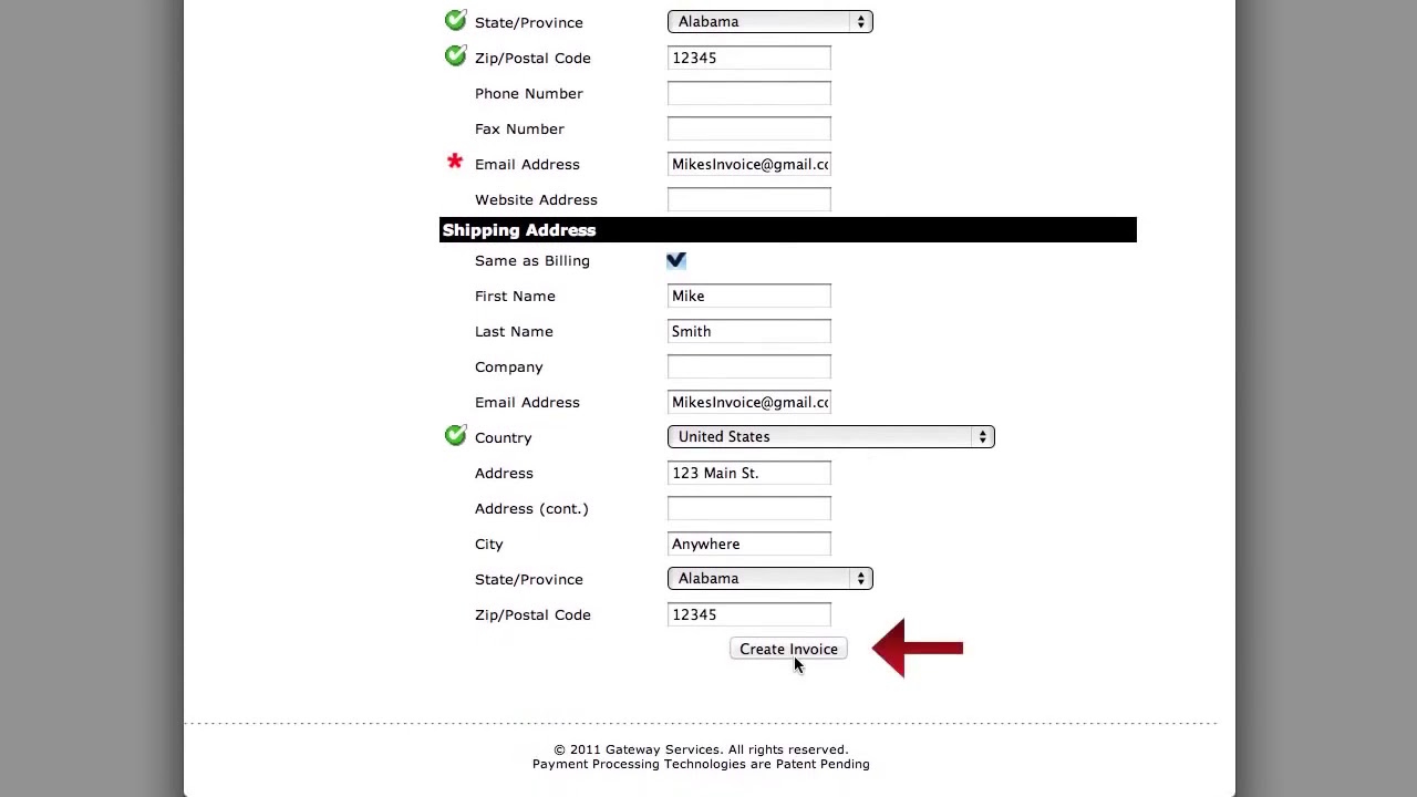NMI   Electronic Payments Invoicing Demo