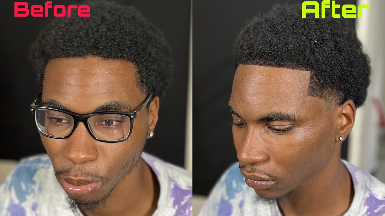 BARBER AFRO TAPER TUTORIAL: QueBeamz