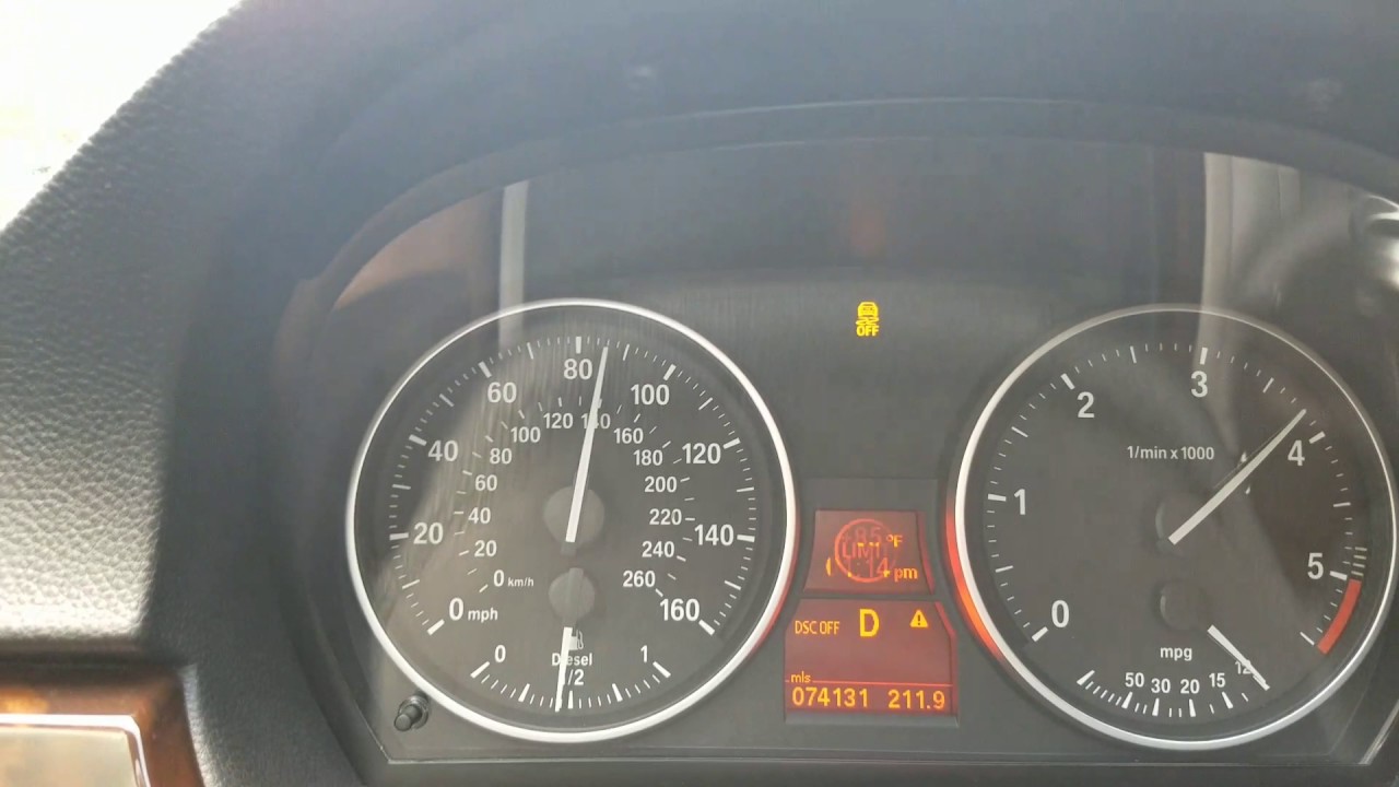 BMW m3 e92 with M57 35d Diesel tuned (2 version) Diesel Tachometer ...