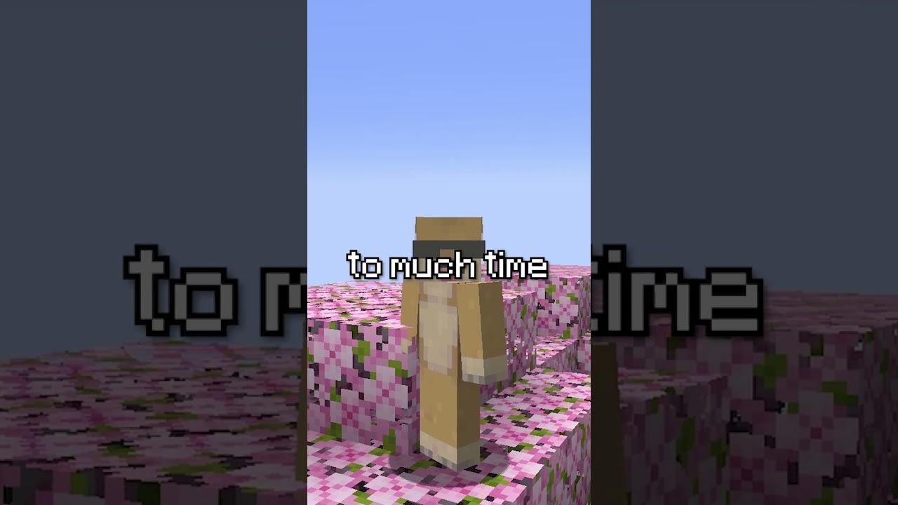 the NEW minecraft menu background seed has been found! #shorts