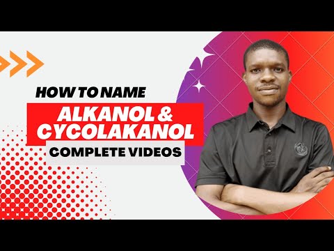 Easiest way to Name Alkanols & Cycloalkanols-[IUPAC Nomenclature of Organic Compounds]