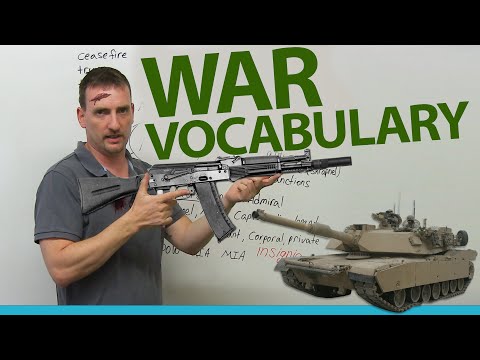 WAR vocabulary and lesson | AlternativeTeaching
