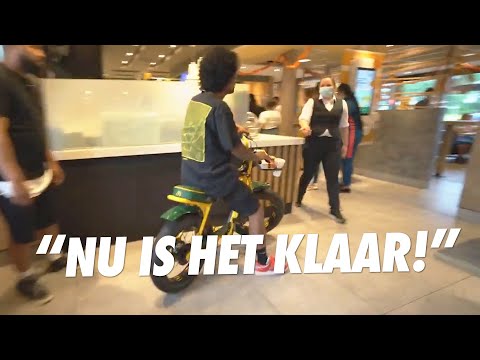 FIETSEN IN MCDONALDS & STRIPPER VOOR VERJAARDAG VAN GIJS! #7
