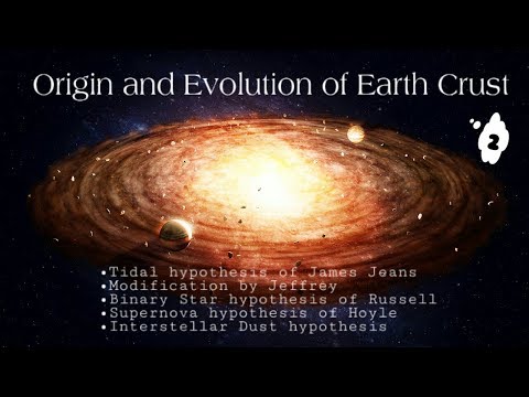 Origin and evolution of earth crust