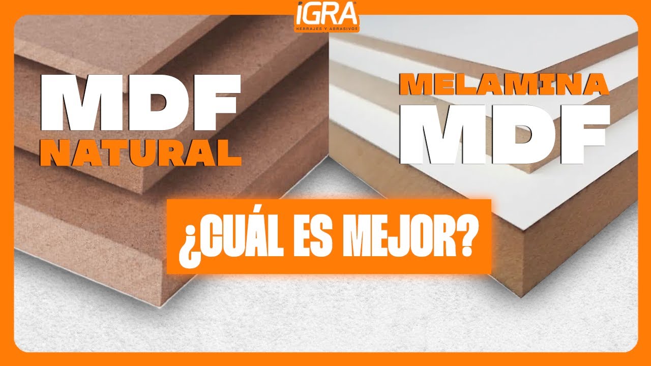 Natural MDF vs. Melamine MDF: Which is better?