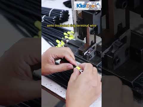 O type terminal manufacturing and processing #keszoox #jst connector #jst cable